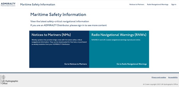 New Maritime Safety Information Service launched